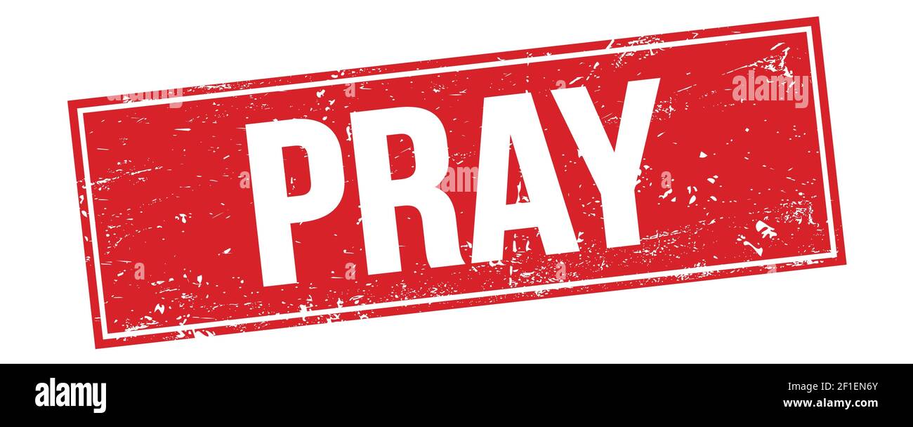Pray stamp Cut Out Stock Images & Pictures - Alamy