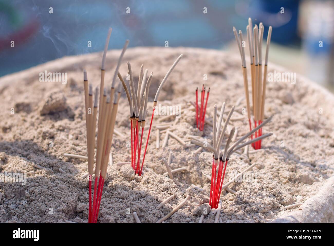 Tradition worship hand incense buddhism prayer hi-res stock photography ...
