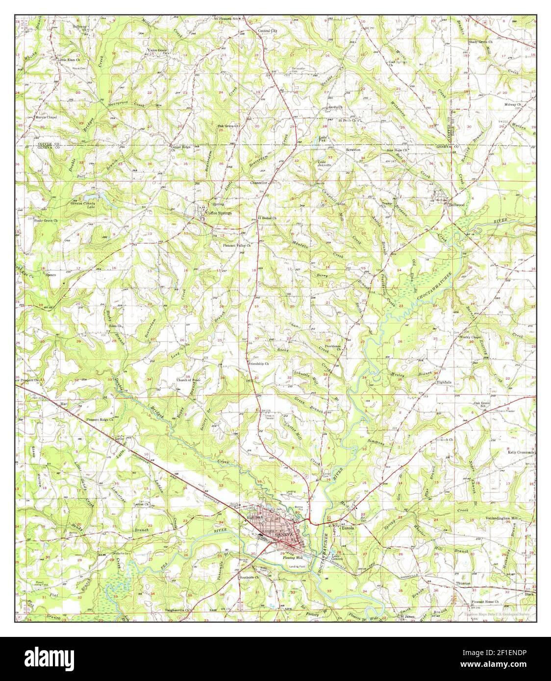 Geneva street map hi-res stock photography and images - Alamy