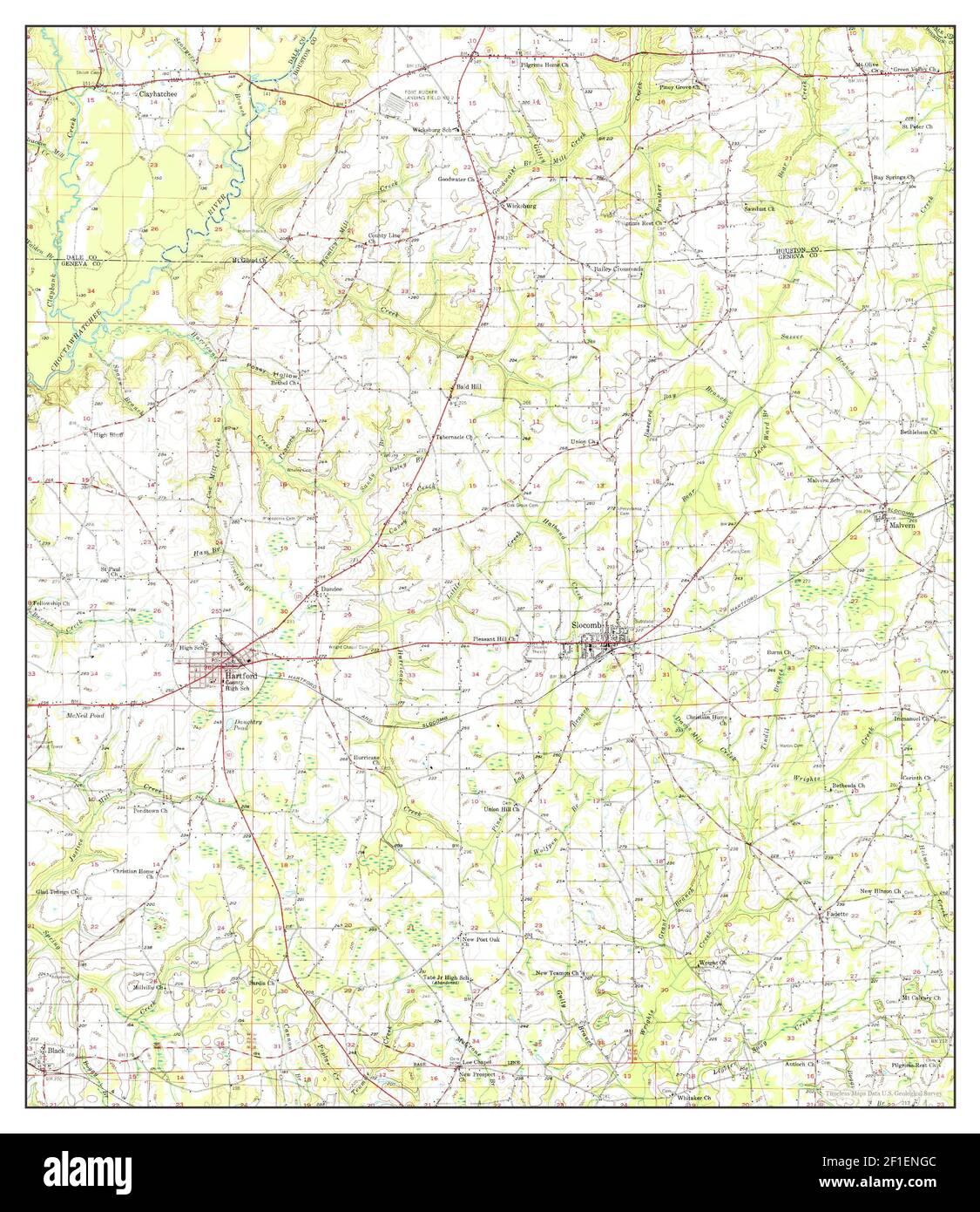 Old map of hartford hi-res stock photography and images - Alamy