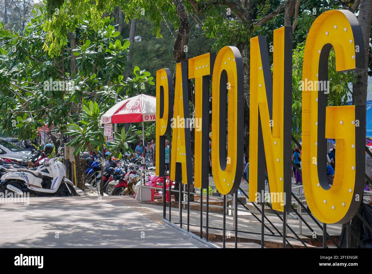 Patong beach road hi-res stock photography and images - Alamy