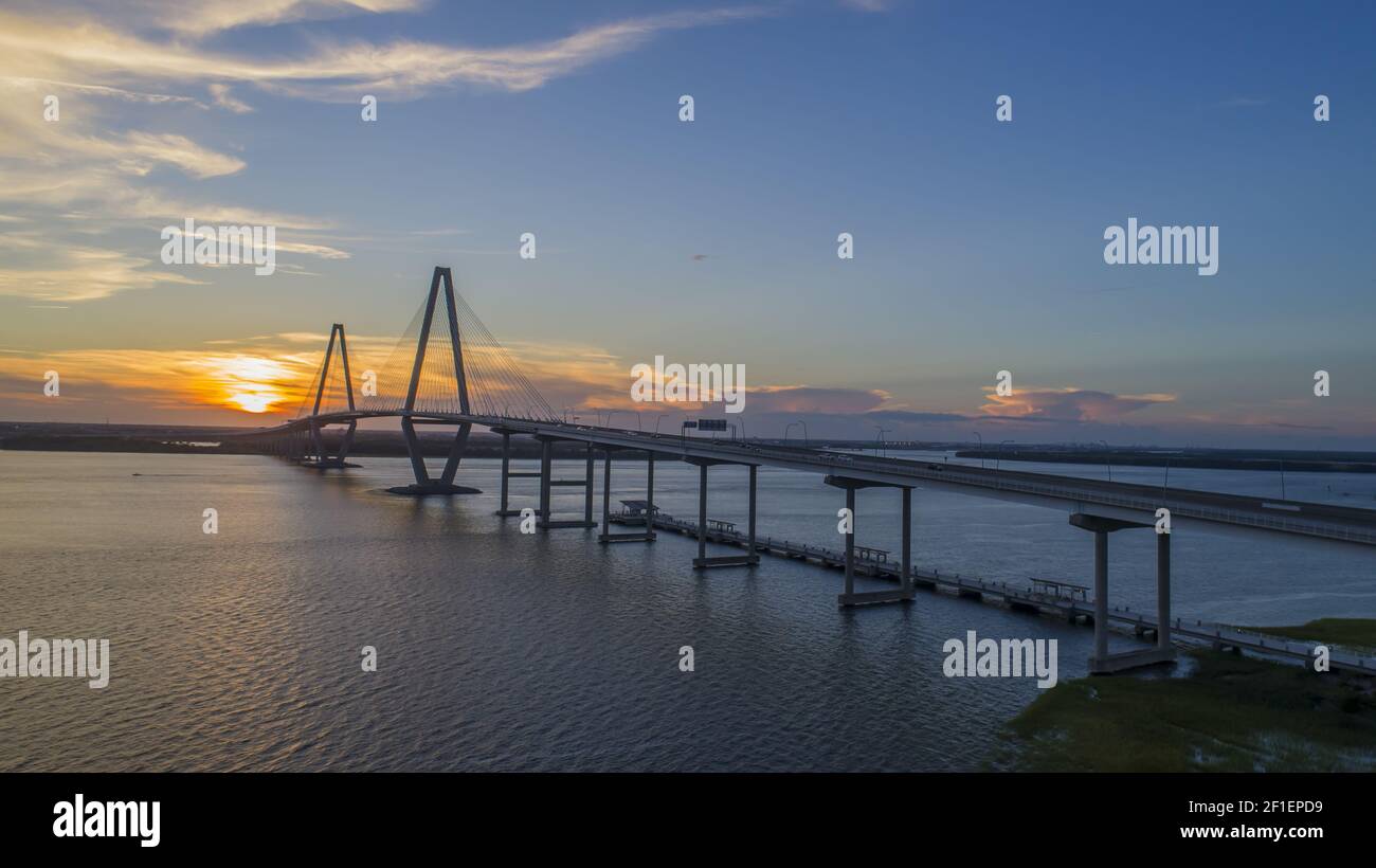 Arthur Revenel Bridge Stock Photo - Alamy