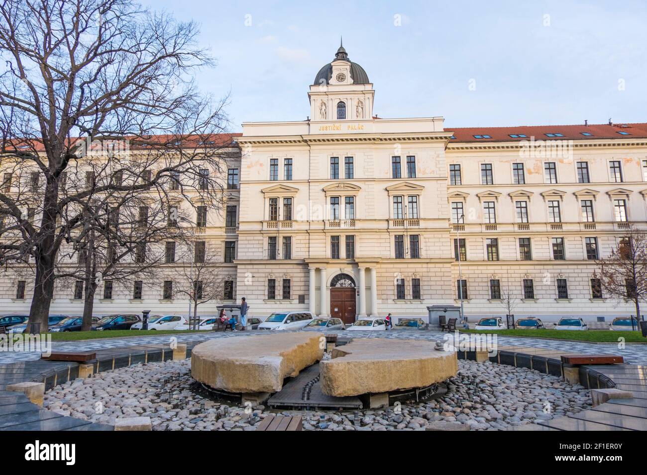 Justiční Palác, Palace of Justice, court house, Namesti Kinskych ...