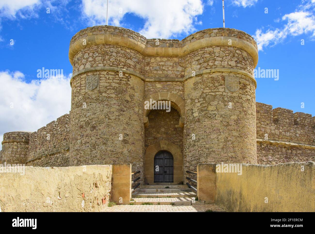 Frant Gate of a medieval the Castle Stock Photo - Alamy