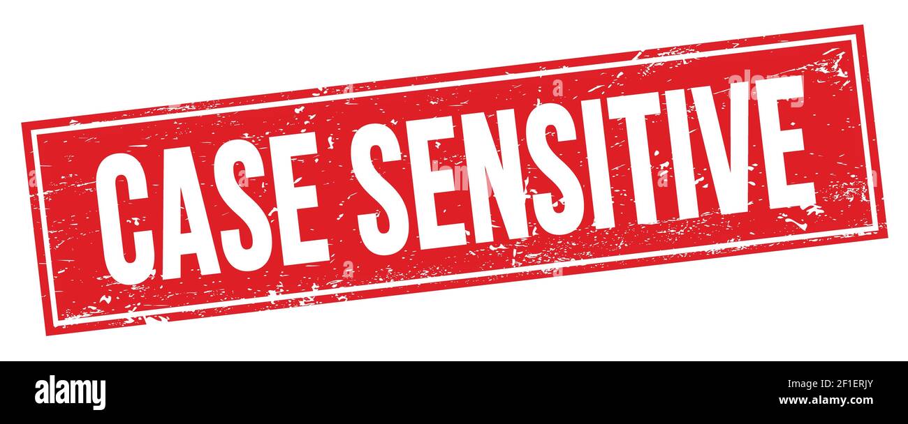 Case sensitive stamp hi-res stock photography and images - Alamy