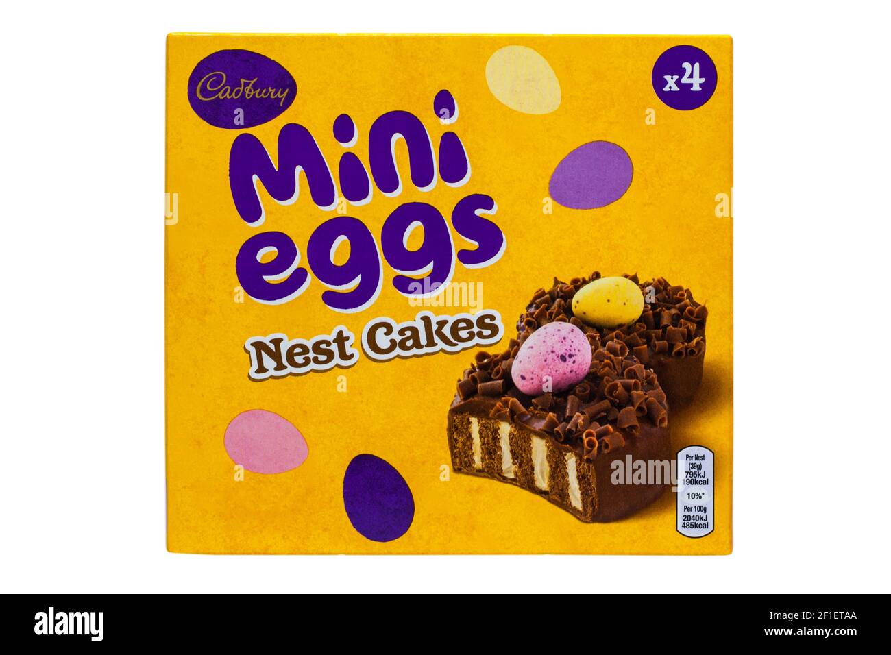 Cadbury mini eggs nest cakes hi-res stock photography and images - Alamy