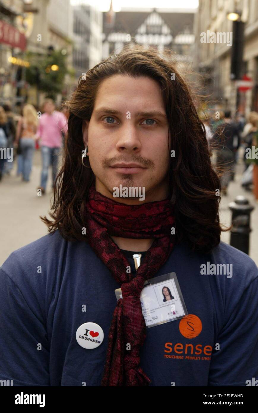 Street Charity collectors Steven Dyson pic David Sandison Stock Photo ...