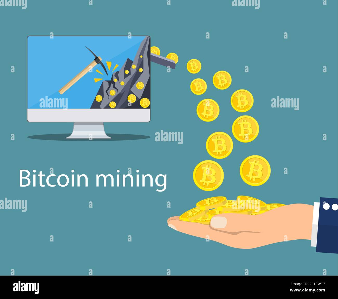 Computer data numbers currency Stock Vector Images - Alamy