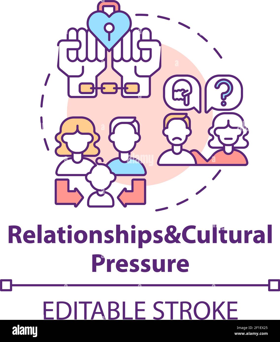 Cultural pressure Stock Vector Images - Alamy