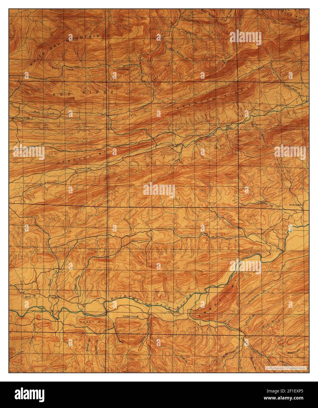 Mount ida map Cut Out Stock Images & Pictures - Alamy