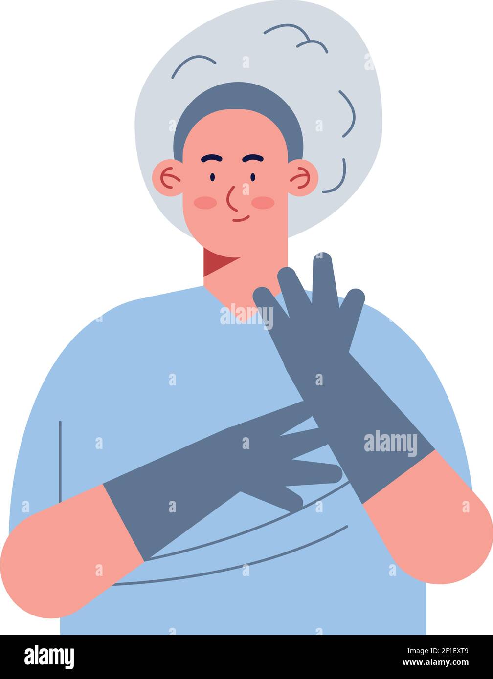Female surgeon avatar character Stock Vector Images - Alamy