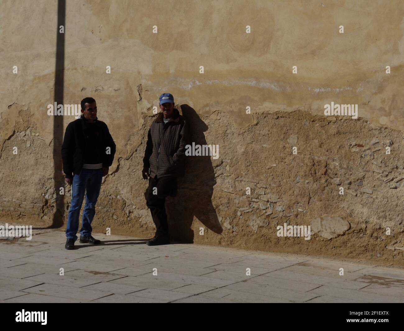 General scenes of people and places in the town of FEZ in the North ...