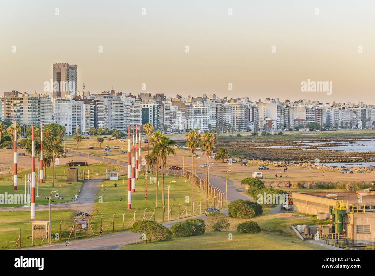 Aerial Cityscape View, Montevideo, Uruguay Stock Photo - Alamy
