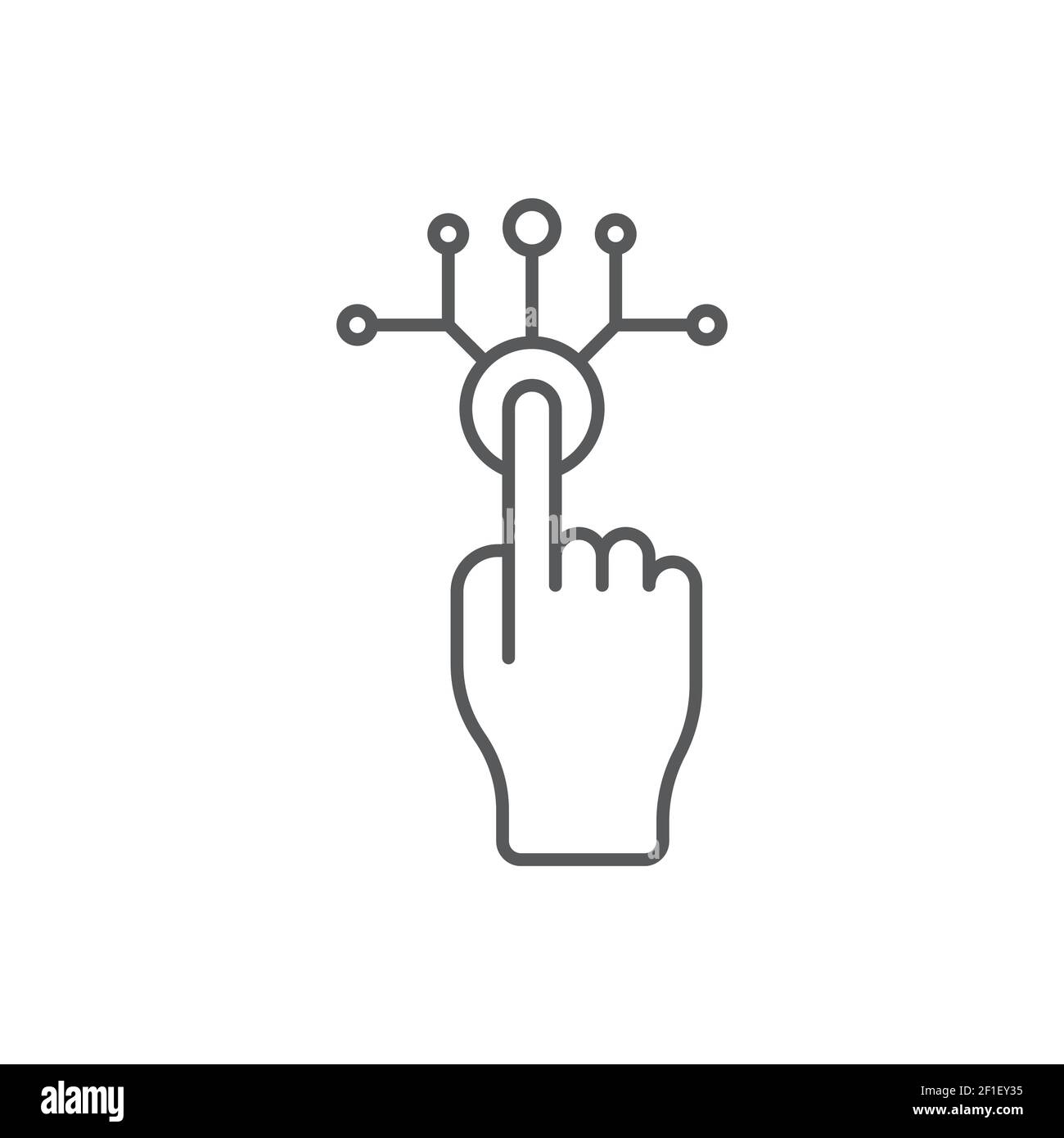 interactive interface solid icon vector illustration pictogram isolated on white Stock Vector ...