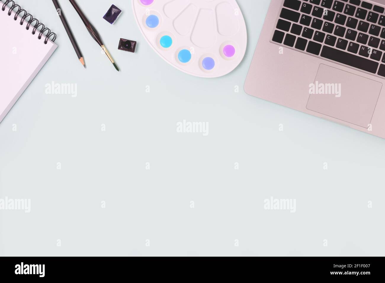 Brush laptop concept computer art hi-res stock photography and images ...