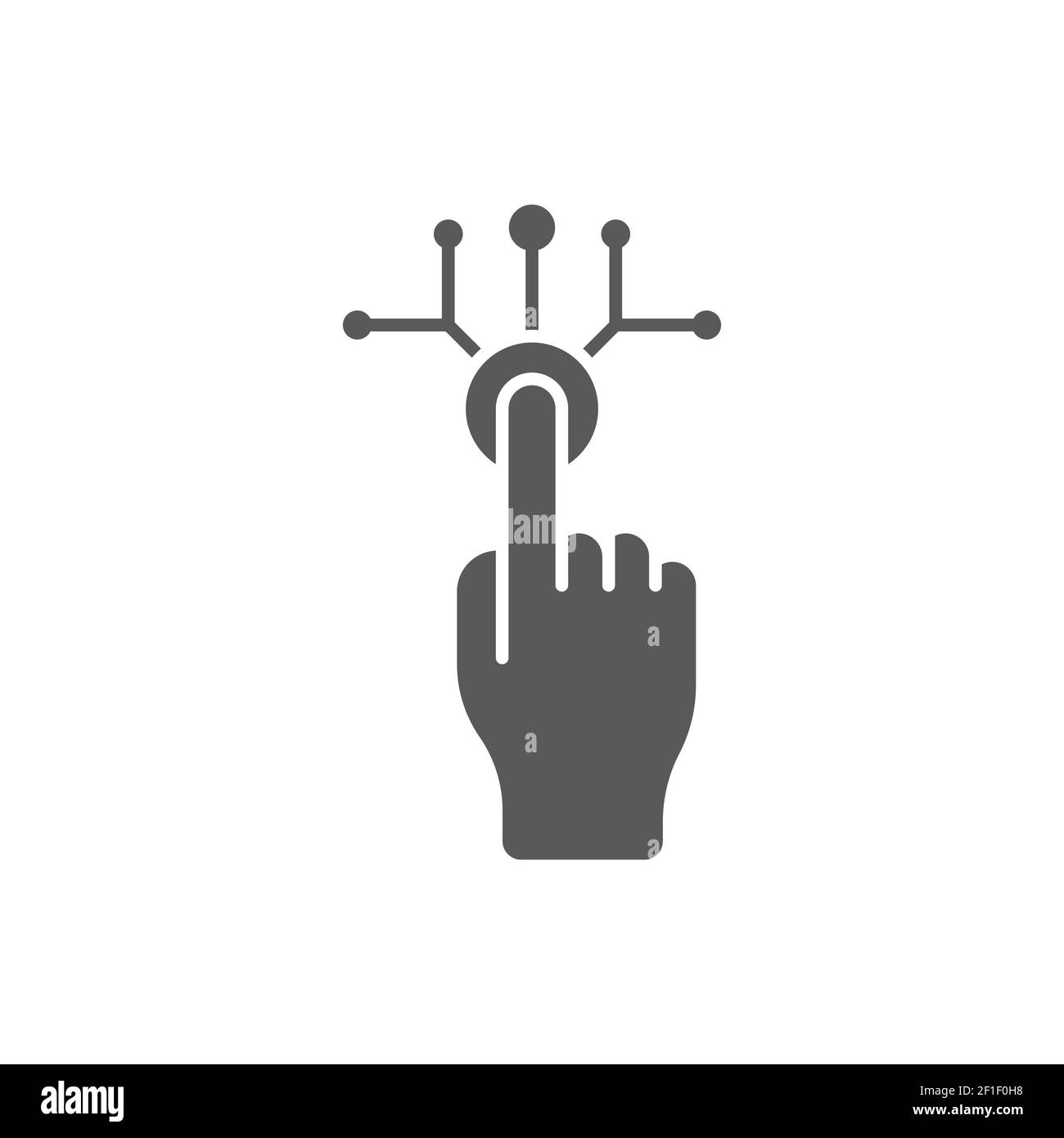 interactive interface solid icon vector illustration pictogram isolated ...