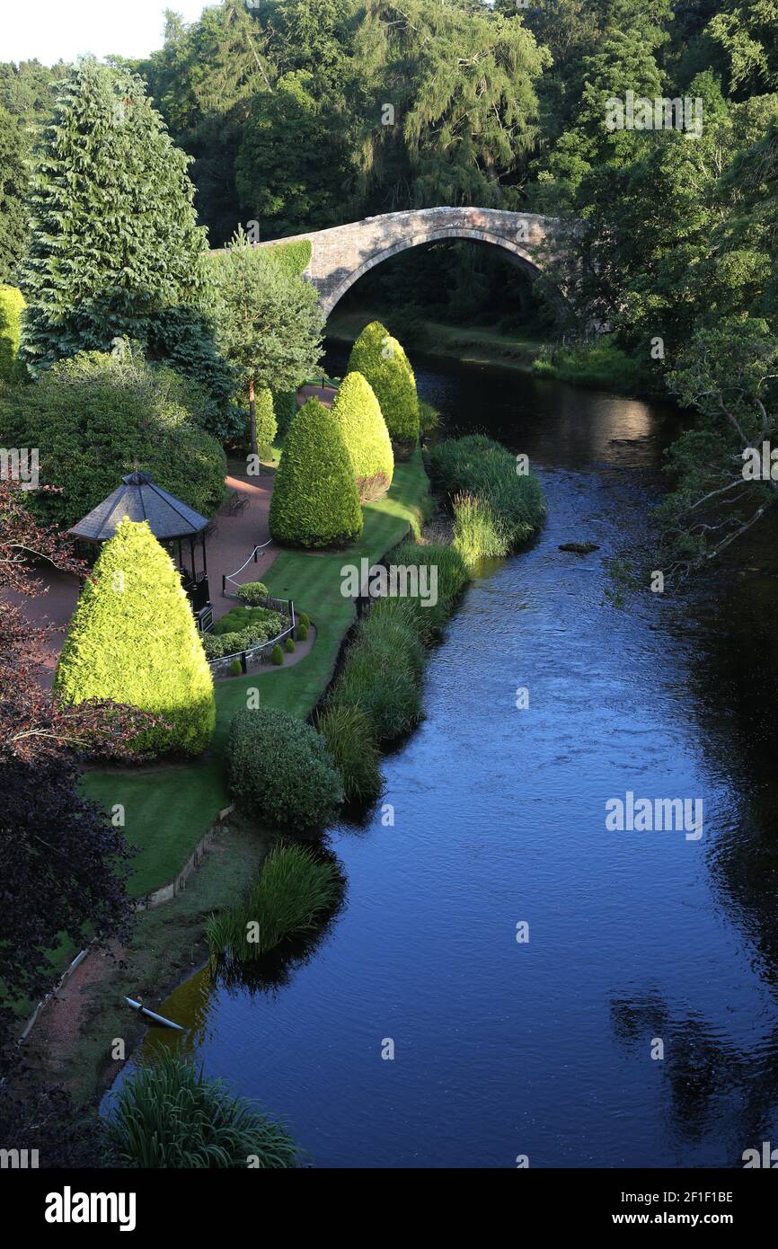 The Brig o Doon, Alloway, South Ayrshire, Scotland, UK .Sometimes ...