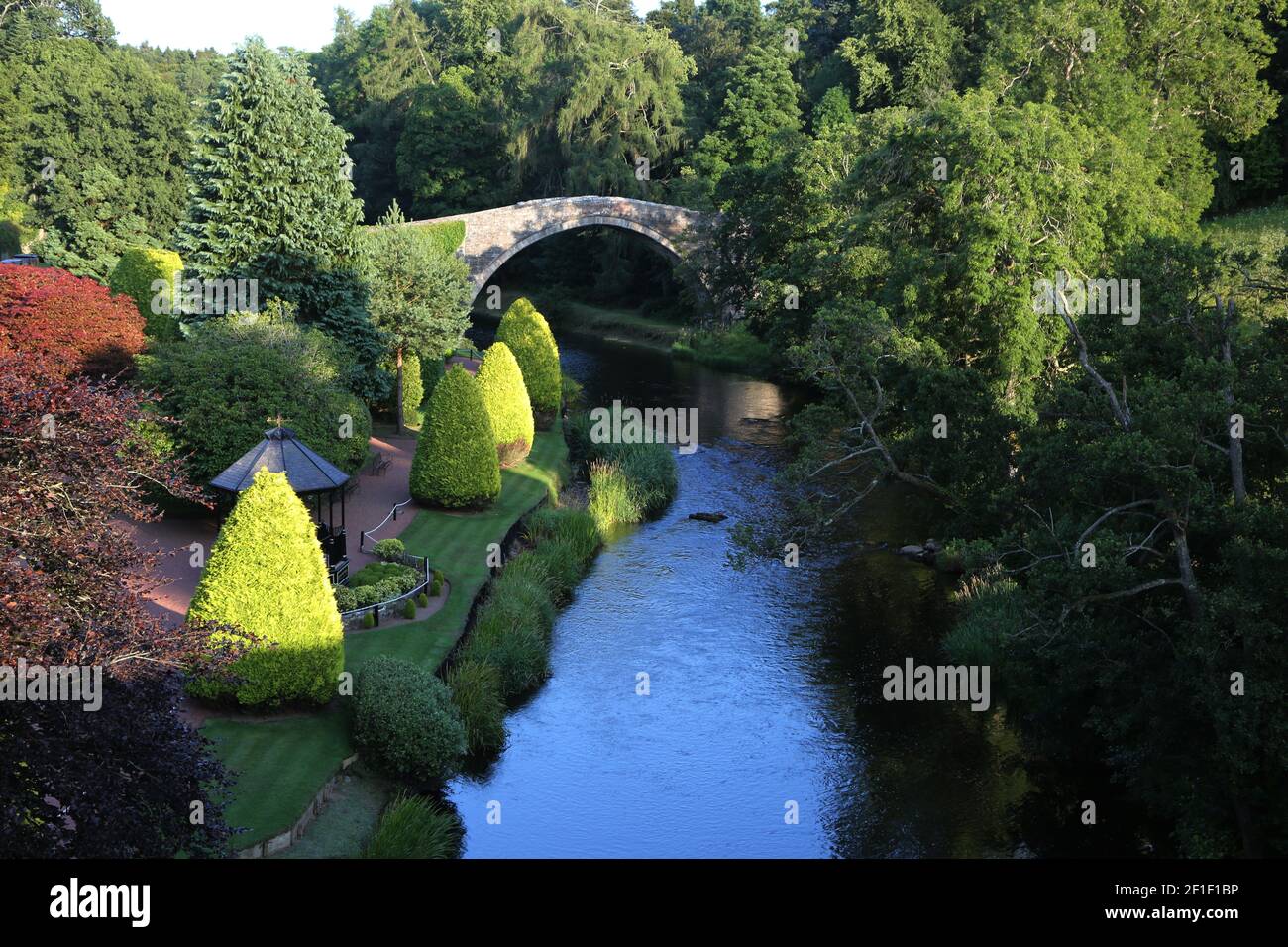 The Brig o Doon, Alloway, South Ayrshire, Scotland, UK .Sometimes ...