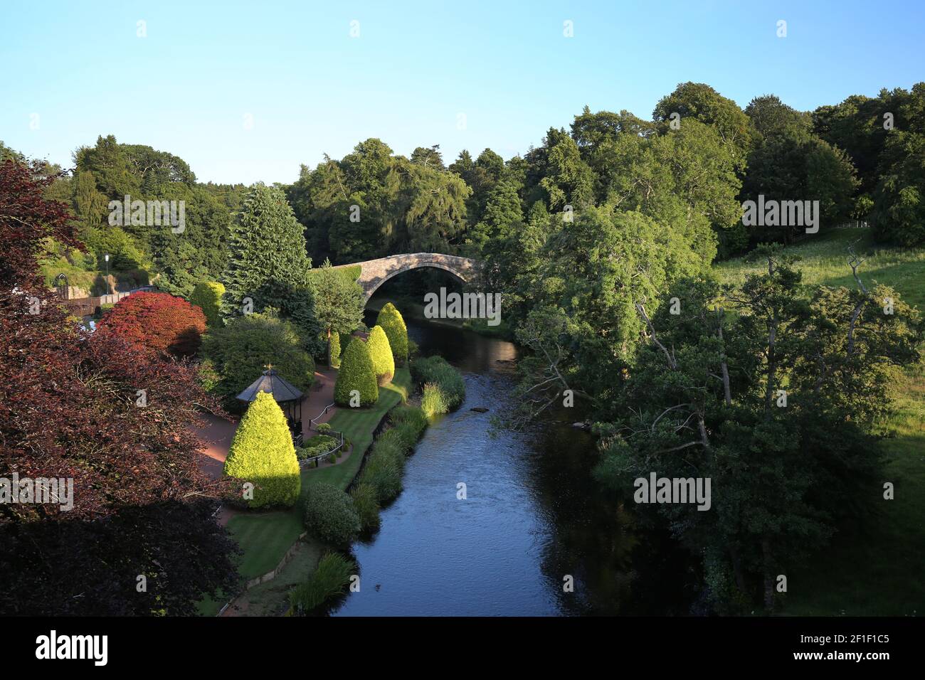 The Brig o Doon, Alloway, South Ayrshire, Scotland, UK .Sometimes ...