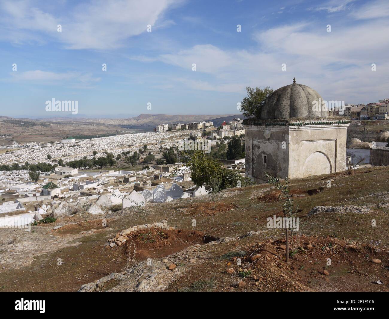 General scenes of people and places in the town of FEZ in the North ...