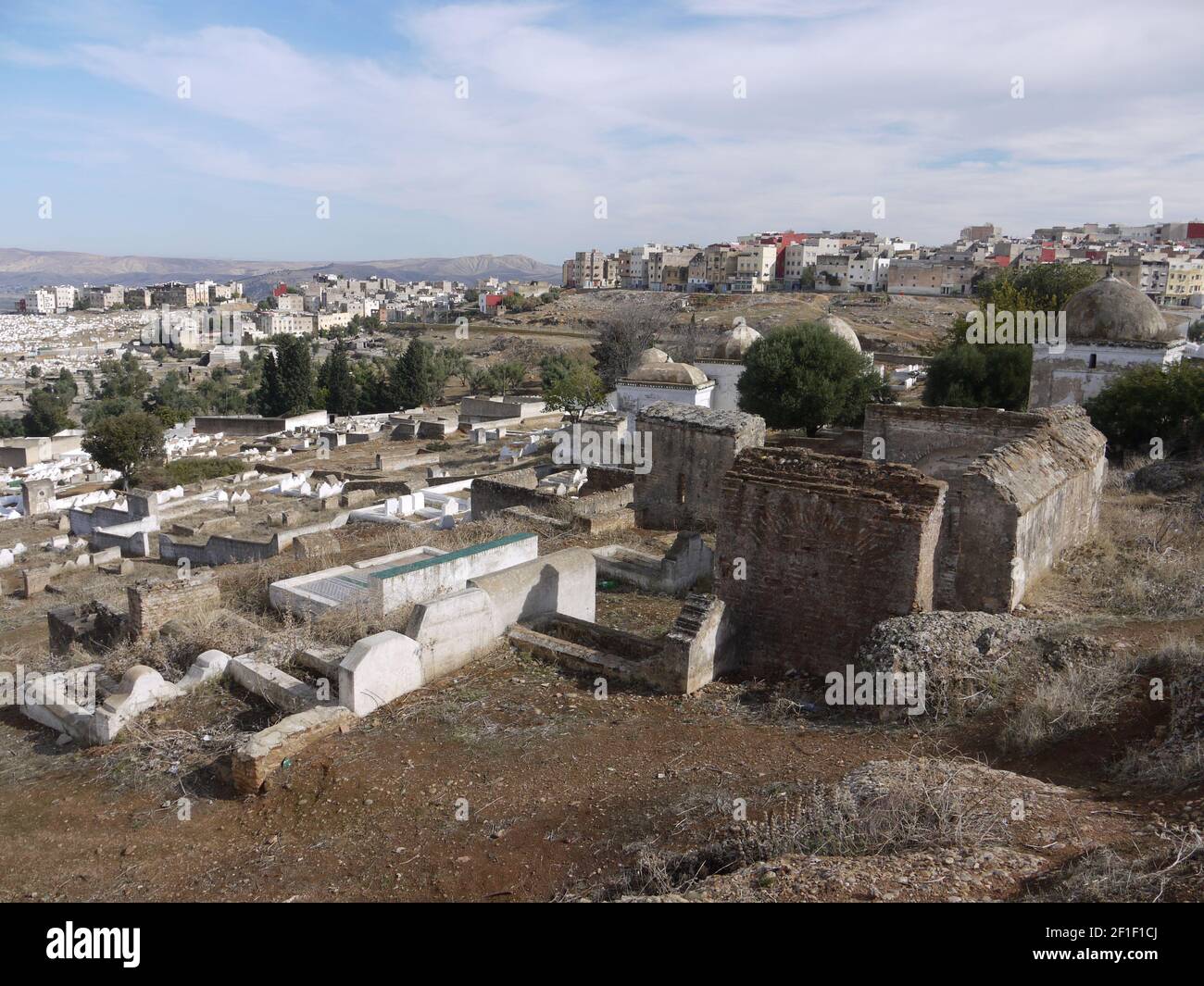 General scenes of people and places in the town of FEZ in the North ...