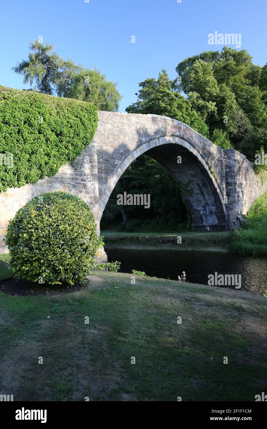 The Brig o Doon, Alloway, South Ayrshire, Scotland, UK .Sometimes ...