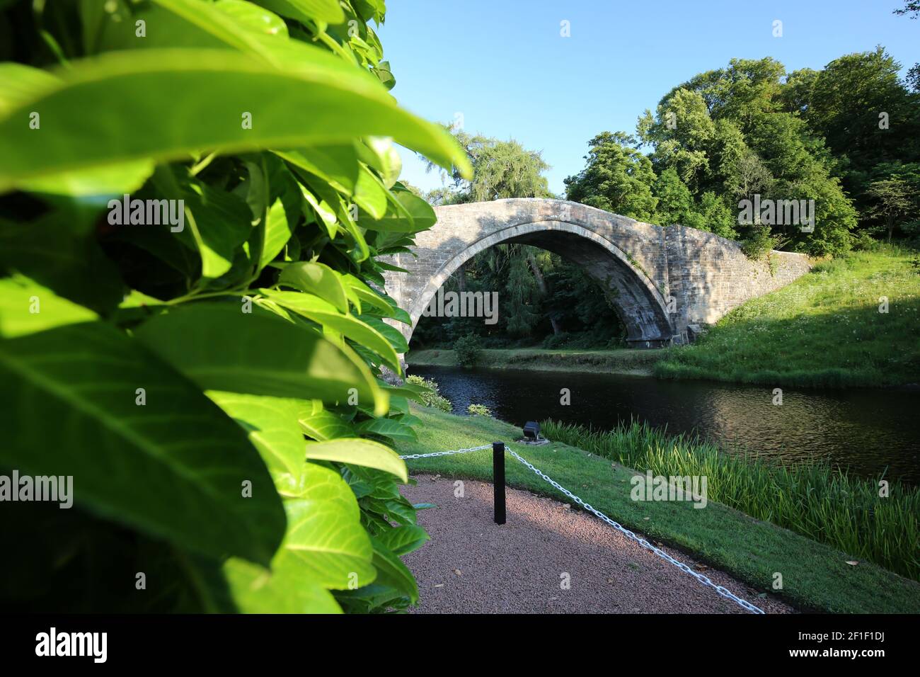 The Brig o Doon, Alloway, South Ayrshire, Scotland, UK .Sometimes ...