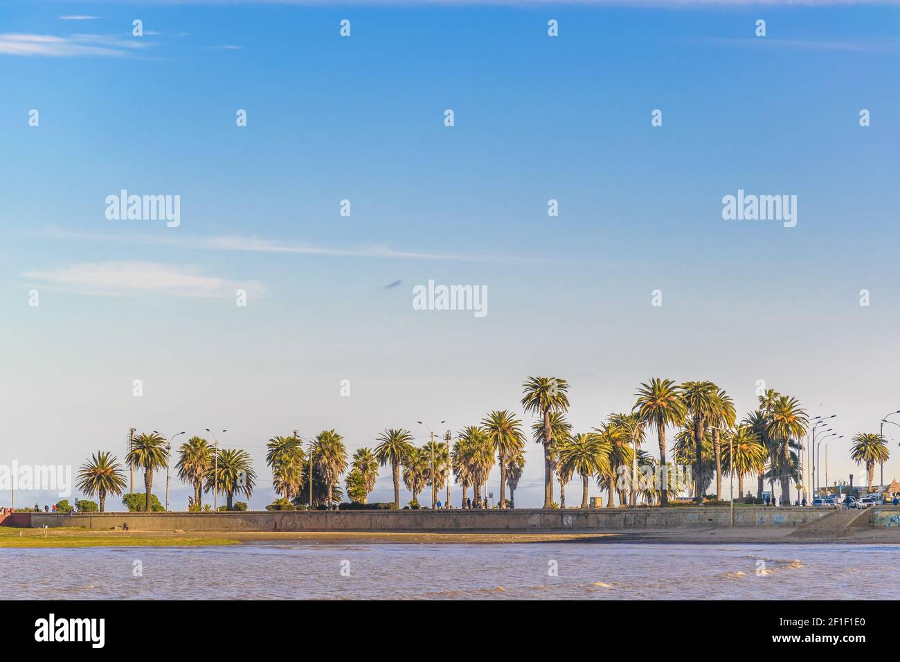 Coastal Landscape Scene, Montevideo, Uruguay Stock Photo - Alamy