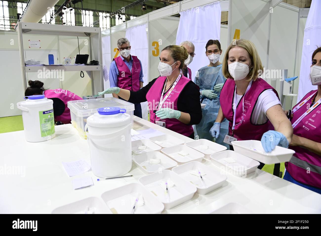Astrazeneca vaccination female germany hi-res stock photography and ...