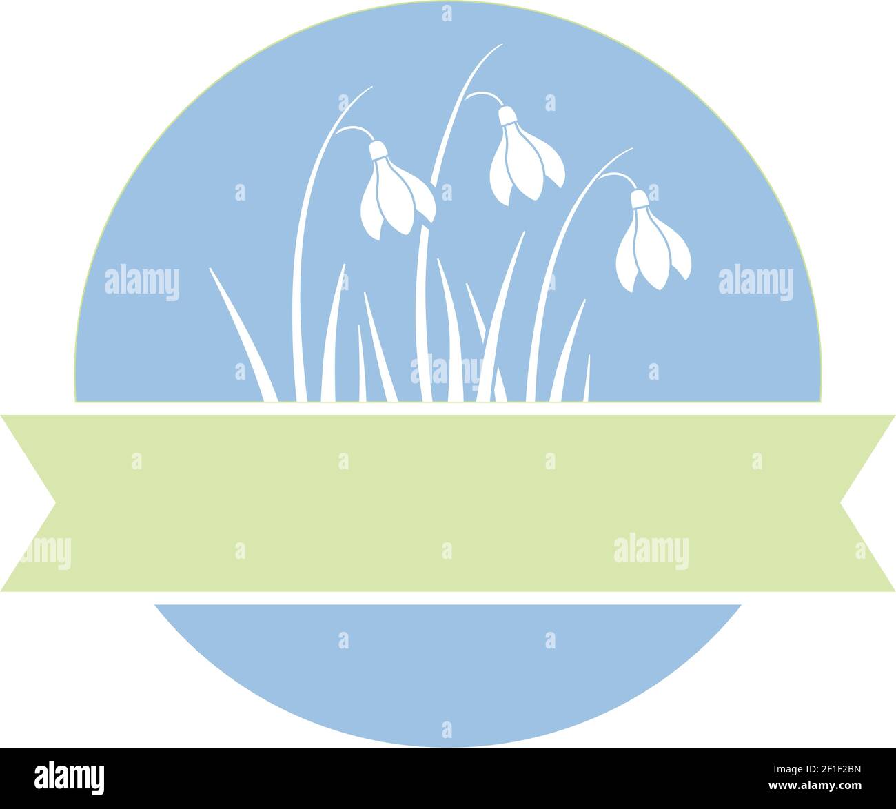 Snowdrop Logo Stock Vector Images - Alamy