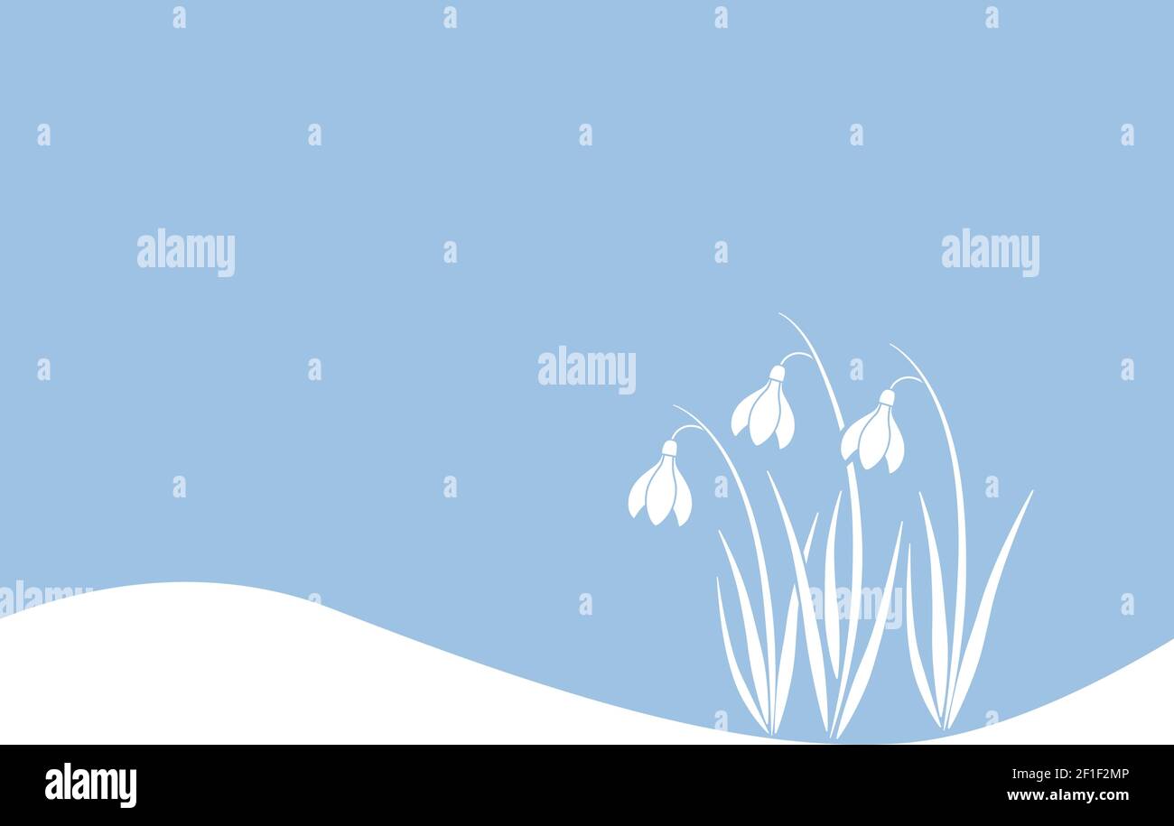 Snowdrop logo Stock Vector Images - Alamy