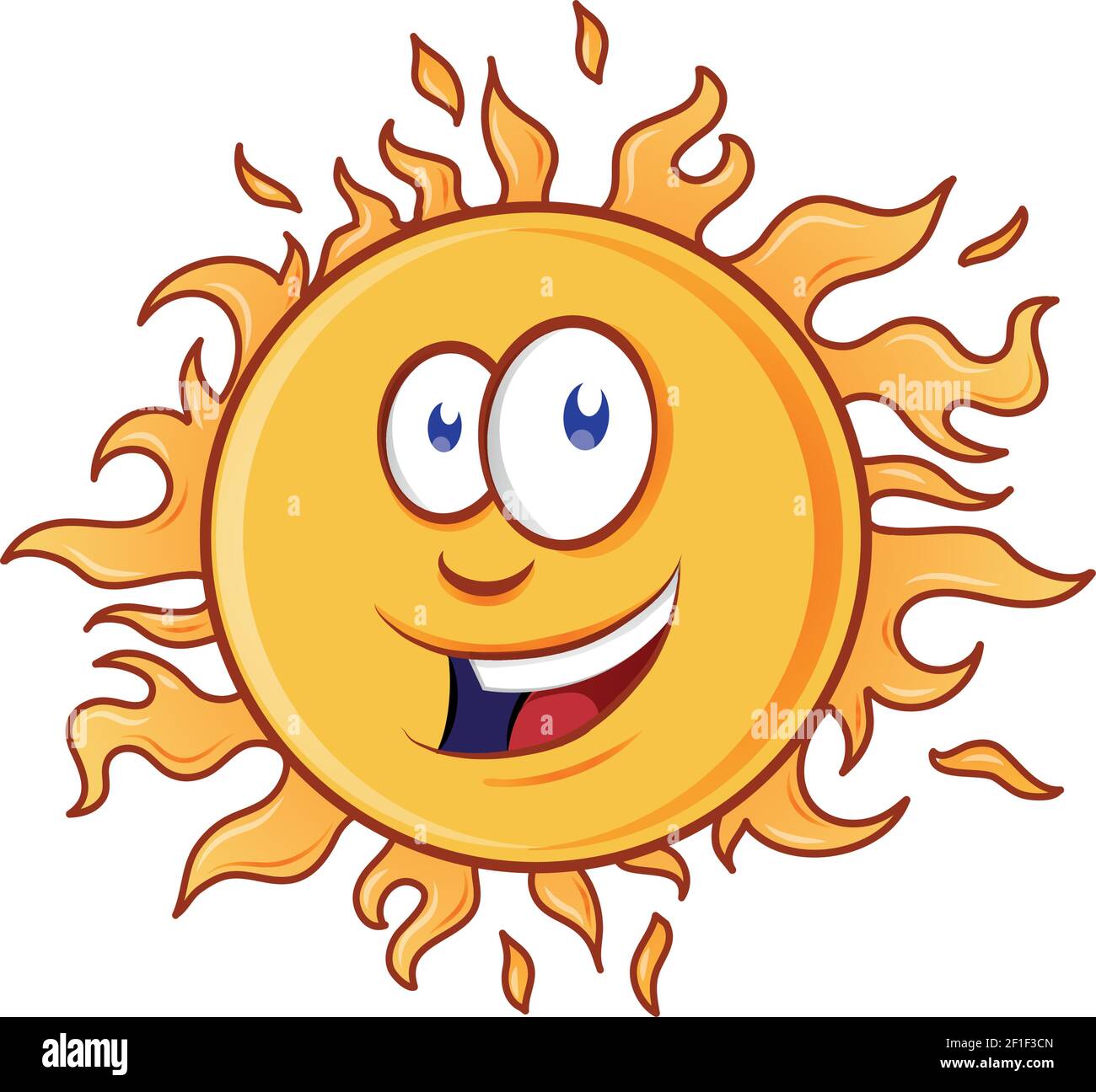 Clipart isolated cutout cartoon spring Stock Vector Images - Alamy