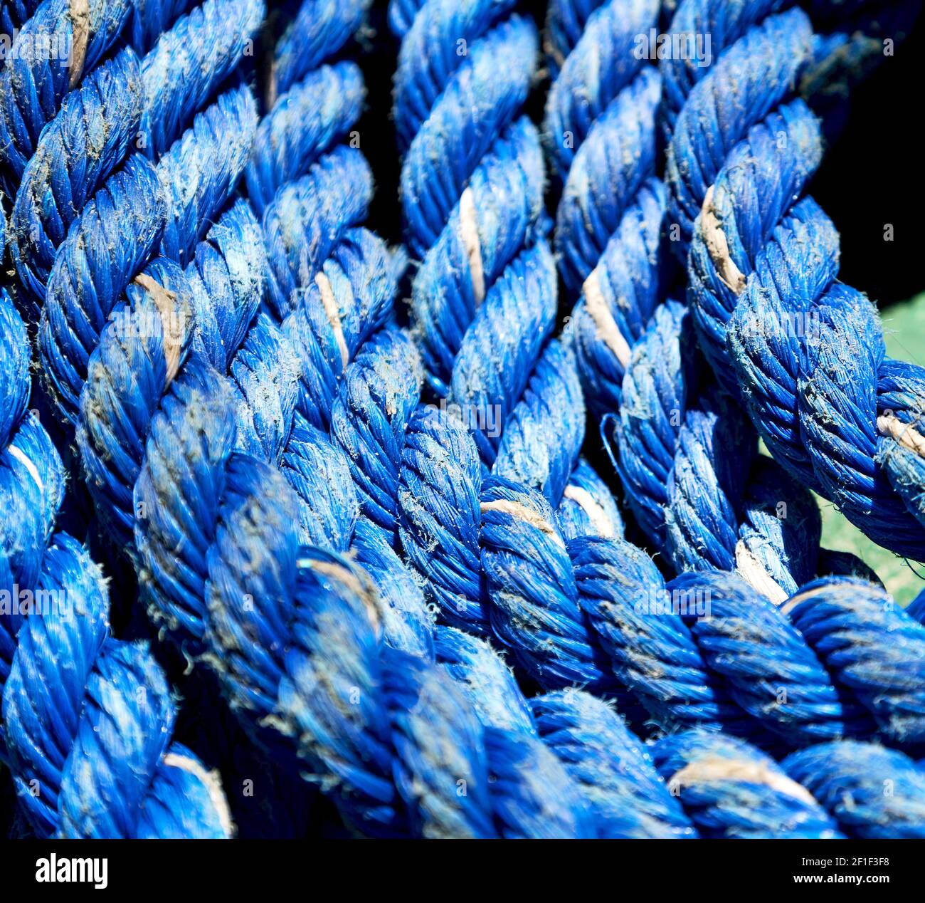 A rope in yacht accessory boat Stock Photo - Alamy