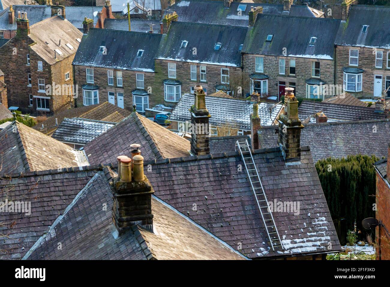 Chimneys england winter hi-res stock photography and images - Alamy