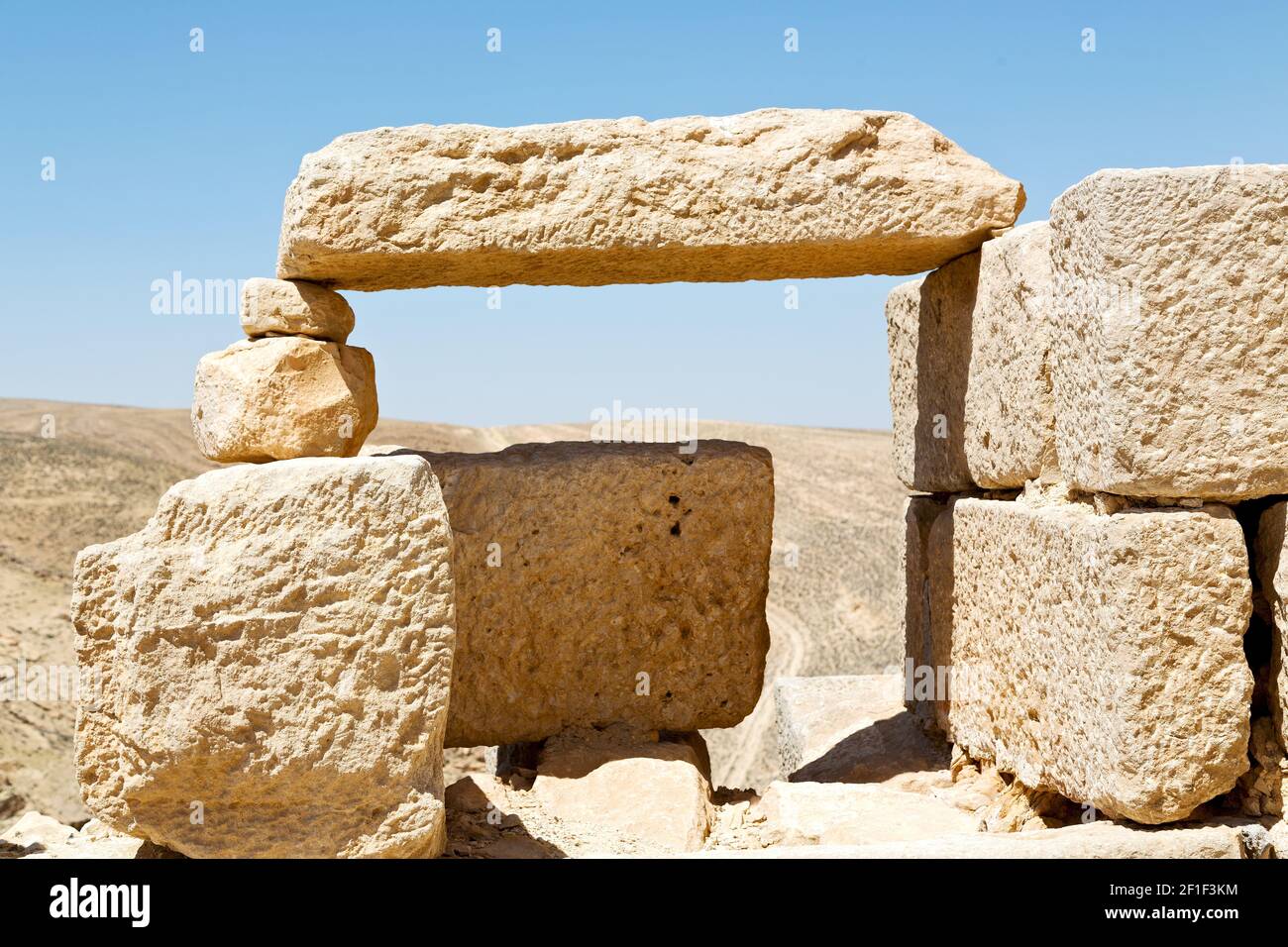 The old caste and his ruins in the sky Stock Photo - Alamy