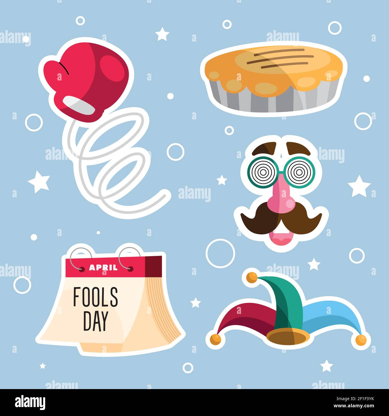 Five fools Stock Vector Images - Alamy