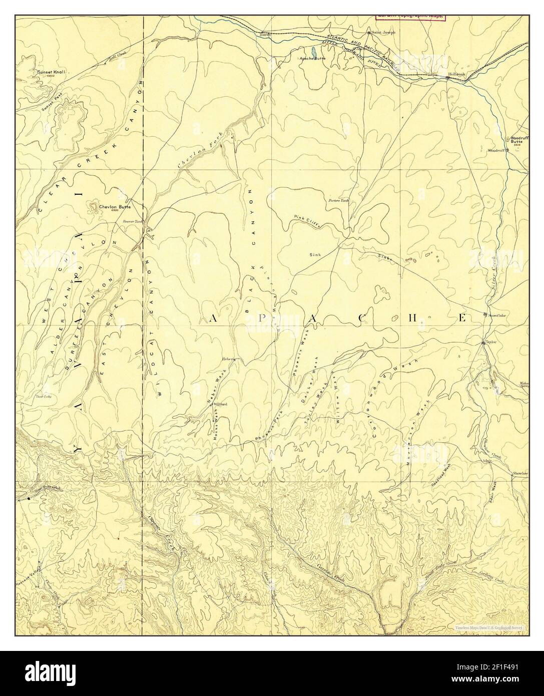 Holbrook arizona map hi-res stock photography and images - Alamy