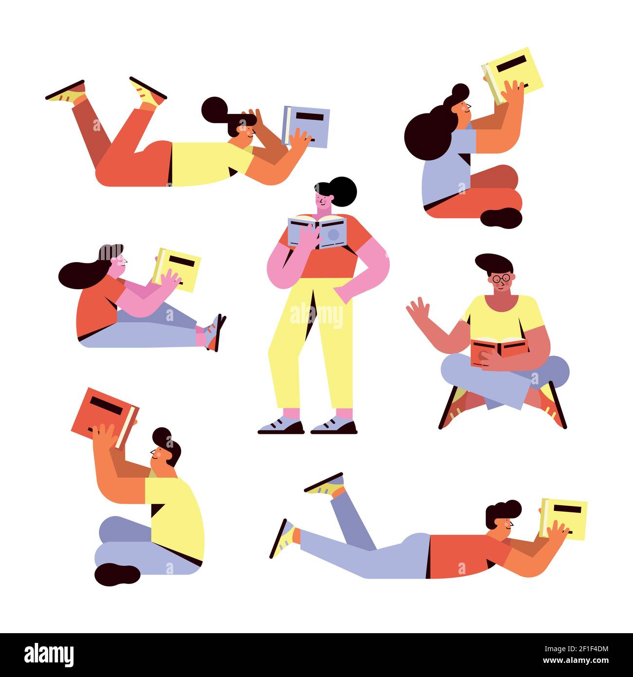 Seven seated Stock Vector Images - Alamy