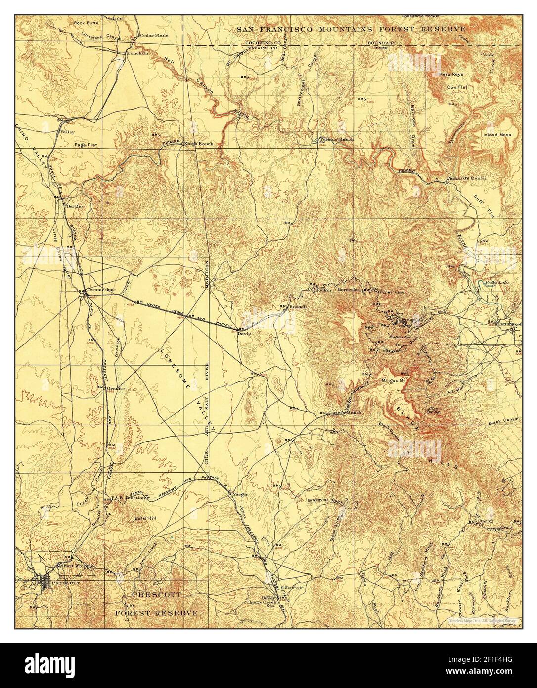 Jerome arizona Cut Out Stock Images & Pictures - Alamy