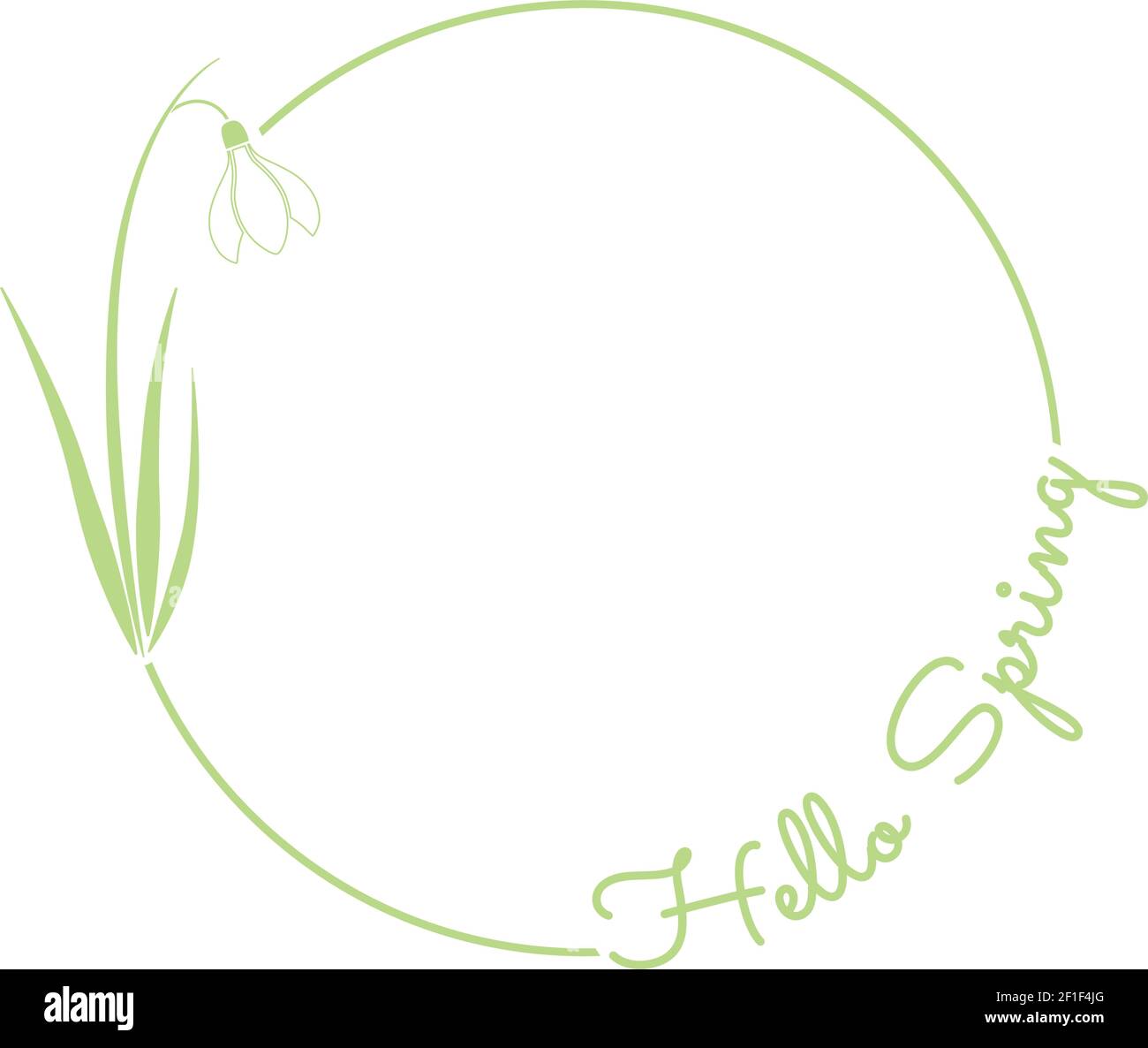 Snowdrop logo hi-res stock photography and images - Alamy