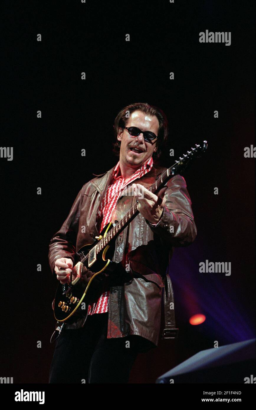 INXS in concert at Wembley Arena in London, UK. 18th June 1997 Stock ...