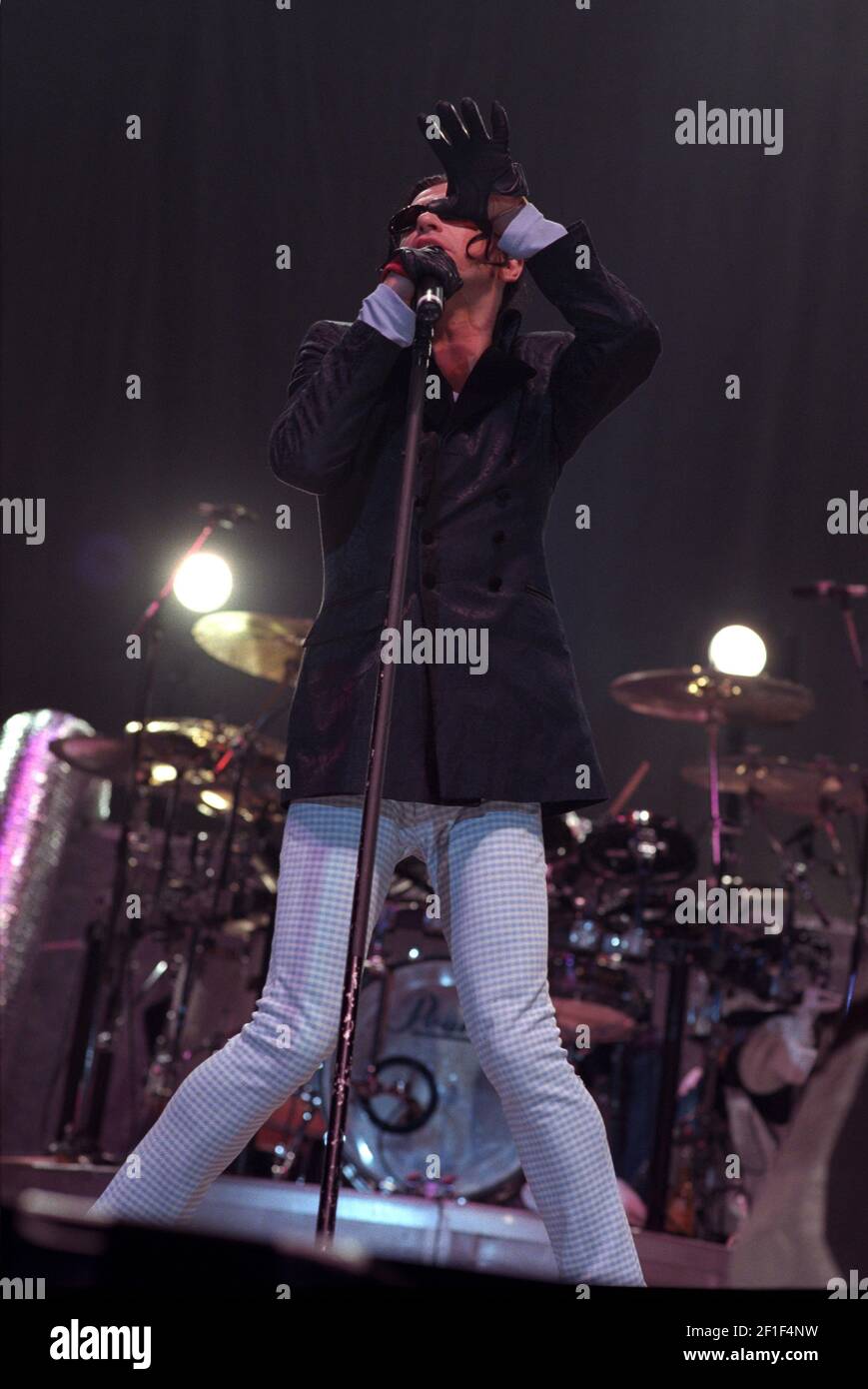 INXS in concert at Wembley Arena in London, UK. 18th June 1997 Stock ...