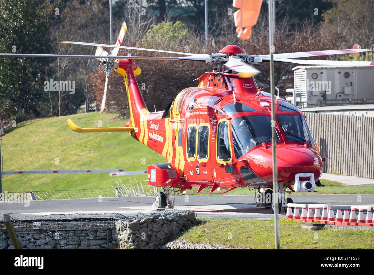 Royal cornwall hospital ambulance hi-res stock photography and images ...