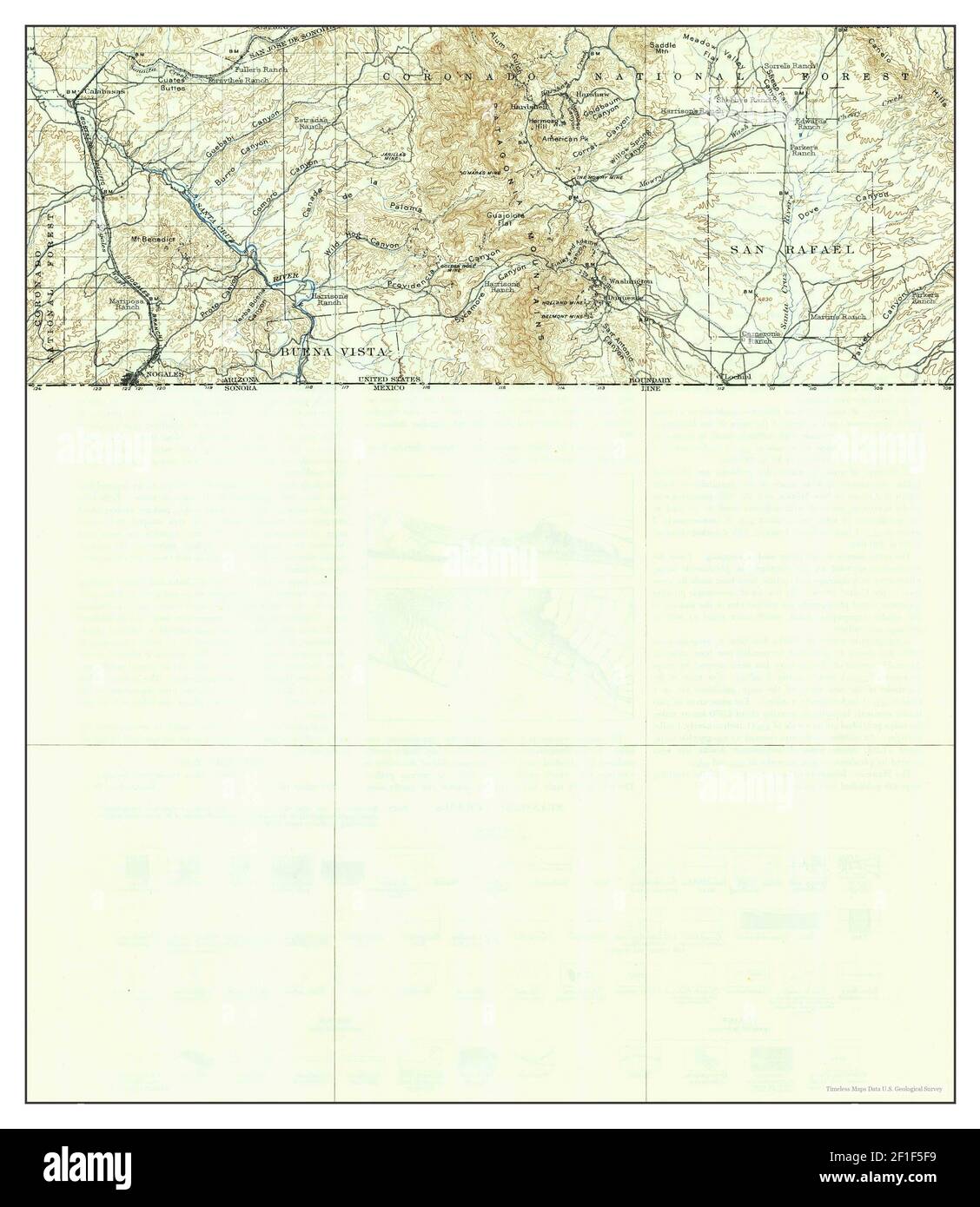 Map of nogales hi-res stock photography and images - Alamy