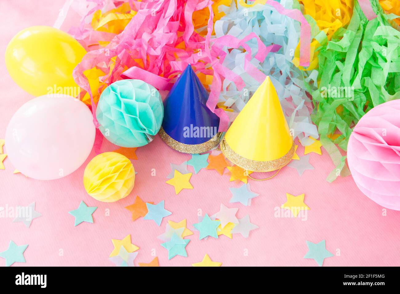 Colorful decoration for a party Stock Photo - Alamy