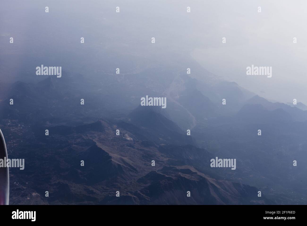 Morning Fog Over Mountains Stock Photo - Alamy