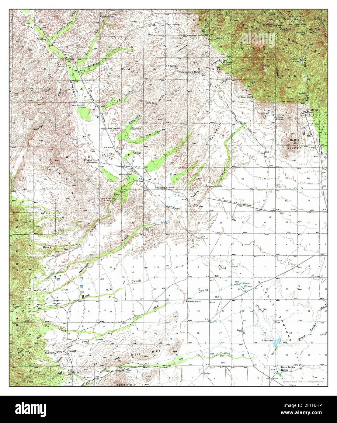 Sierra county map Cut Out Stock Images & Pictures - Alamy