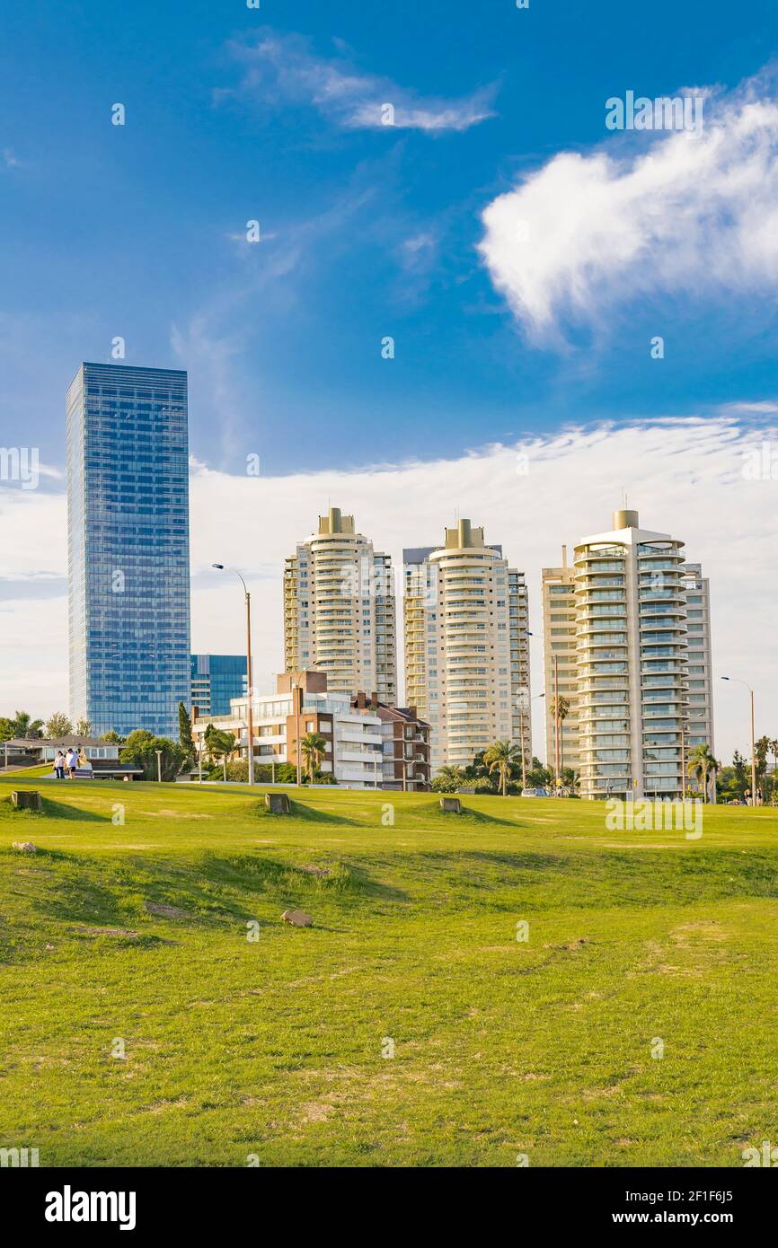 Montevideo Cityscape at Summer Time Stock Photo - Alamy