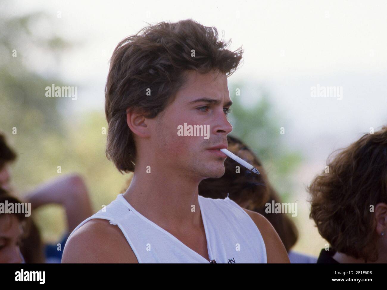Rob lowe 1985 hi-res stock photography and images - Alamy