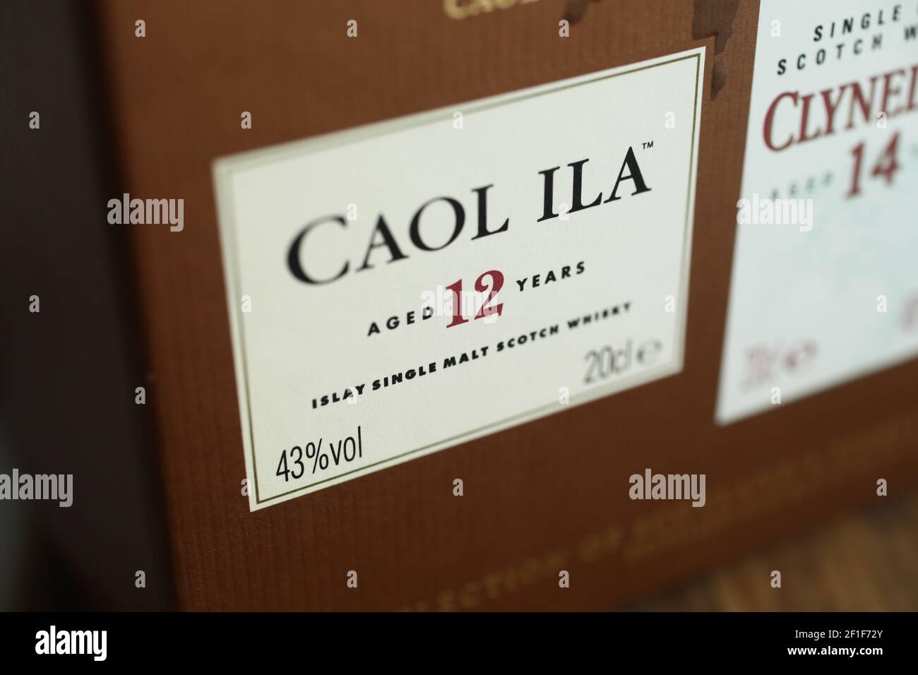 Caol ila logo hi-res stock photography and images - Alamy